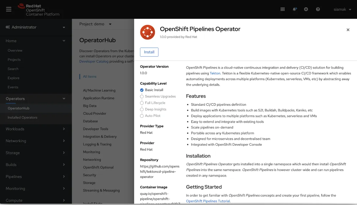 OpenShift Pipelines Now Available as Technology Preview